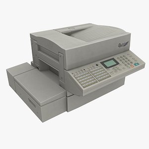 3D Fax Machine Models - Browse & Download Formats - TurboSquid