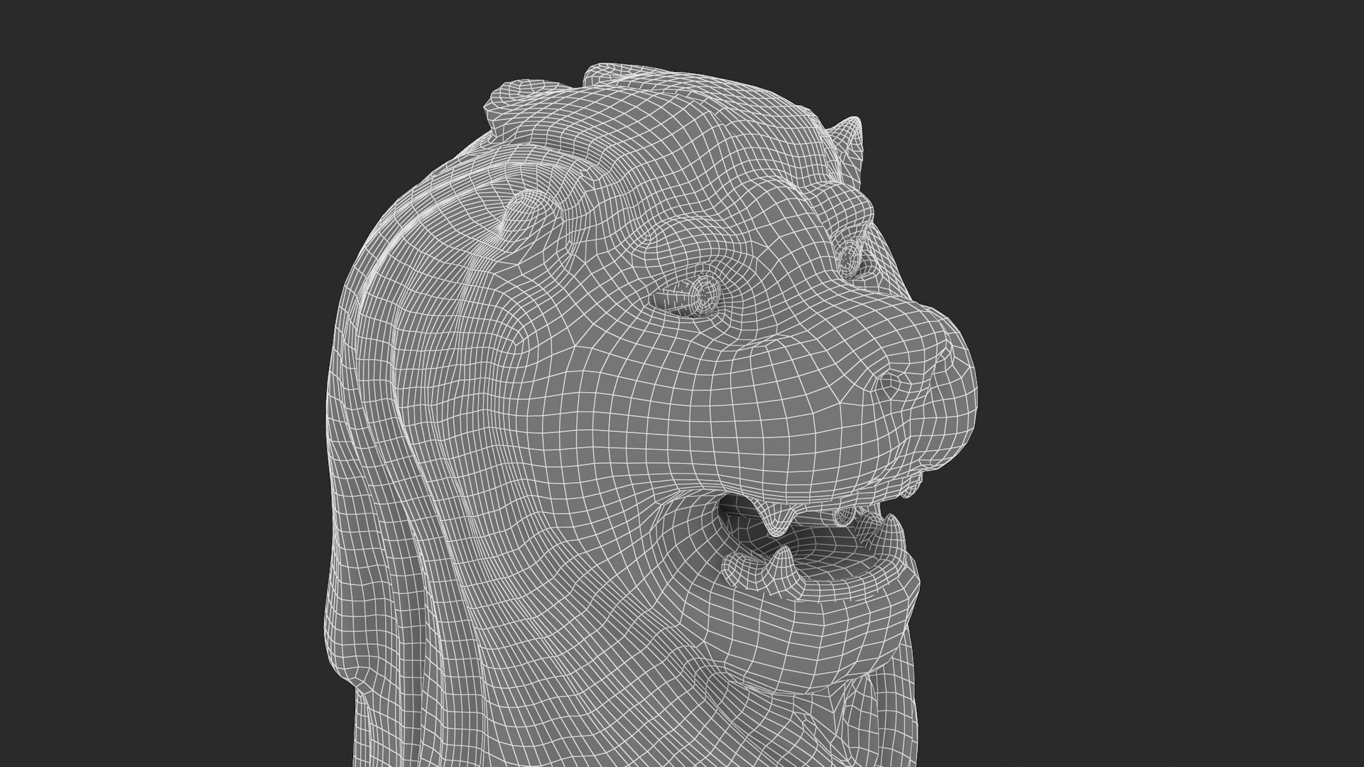 3D model Merlion Statue - TurboSquid 1760558