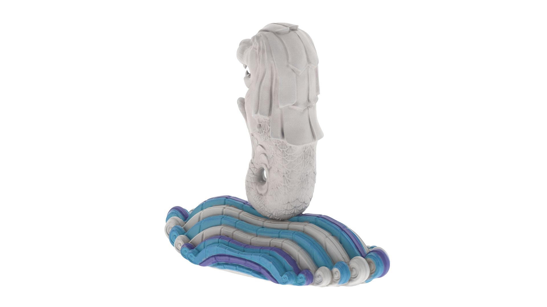 3D Model Merlion Statue - TurboSquid 1760558