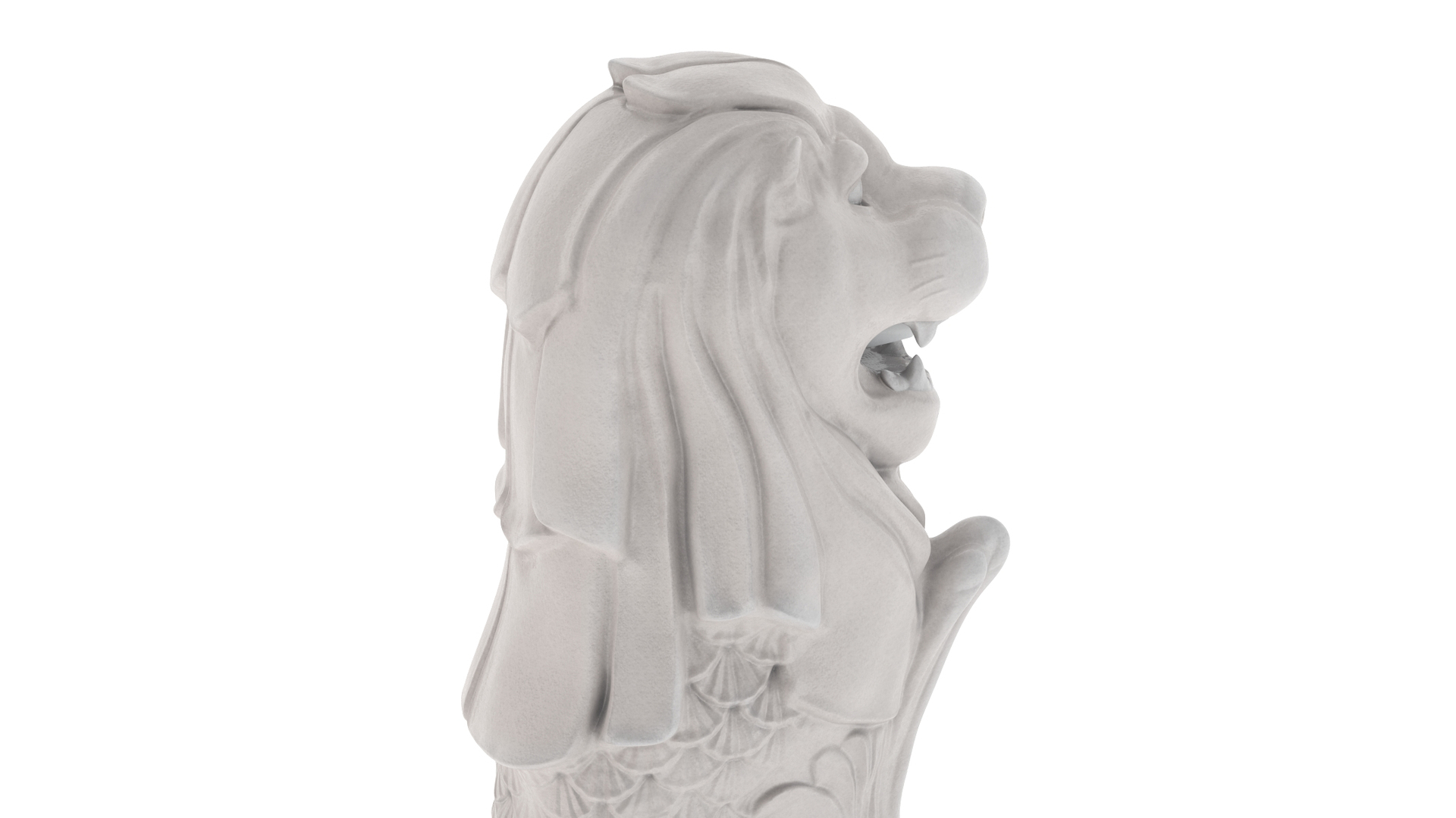 3D model Merlion Statue - TurboSquid 1760558