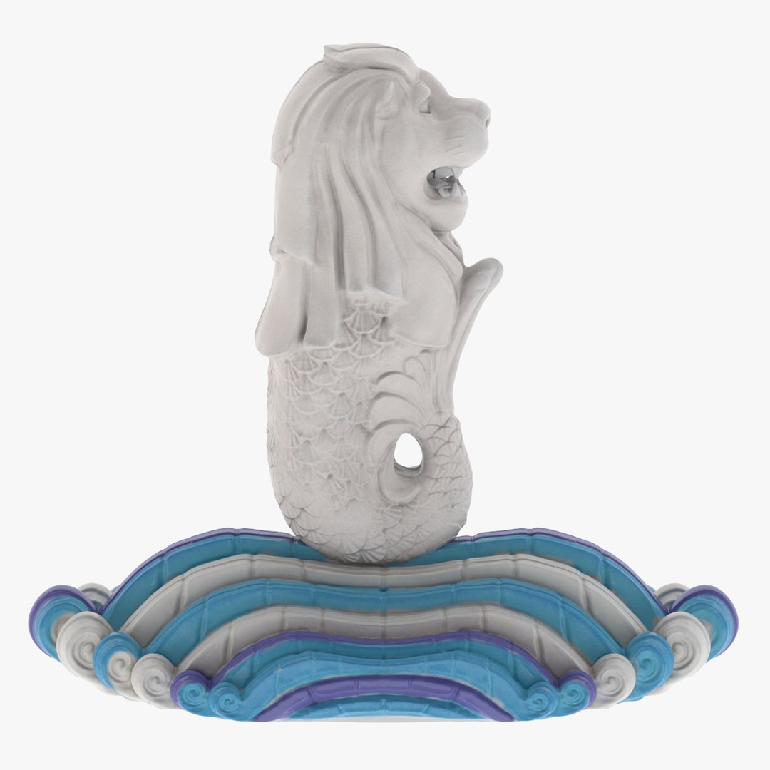 3D model Merlion Statue - TurboSquid 1760558