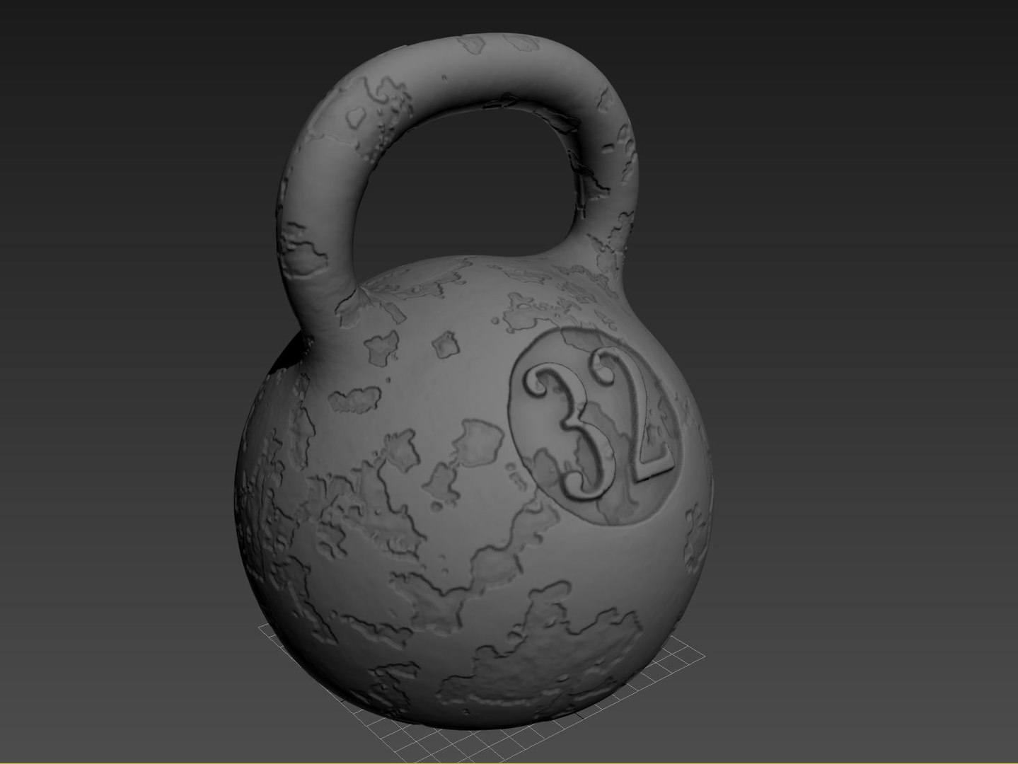 kettle bell 3d model