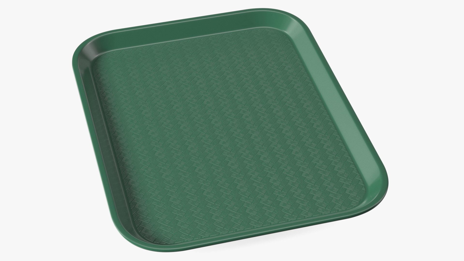 Plastic Fast Food Tray Green 3D model - TurboSquid 1950857