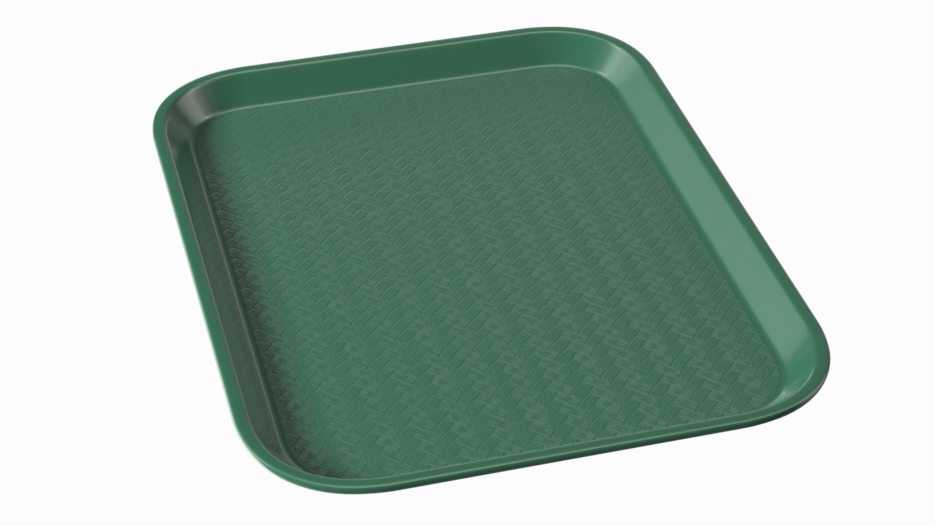 Plastic Fast Food Tray Green 3D Model - TurboSquid 1950857