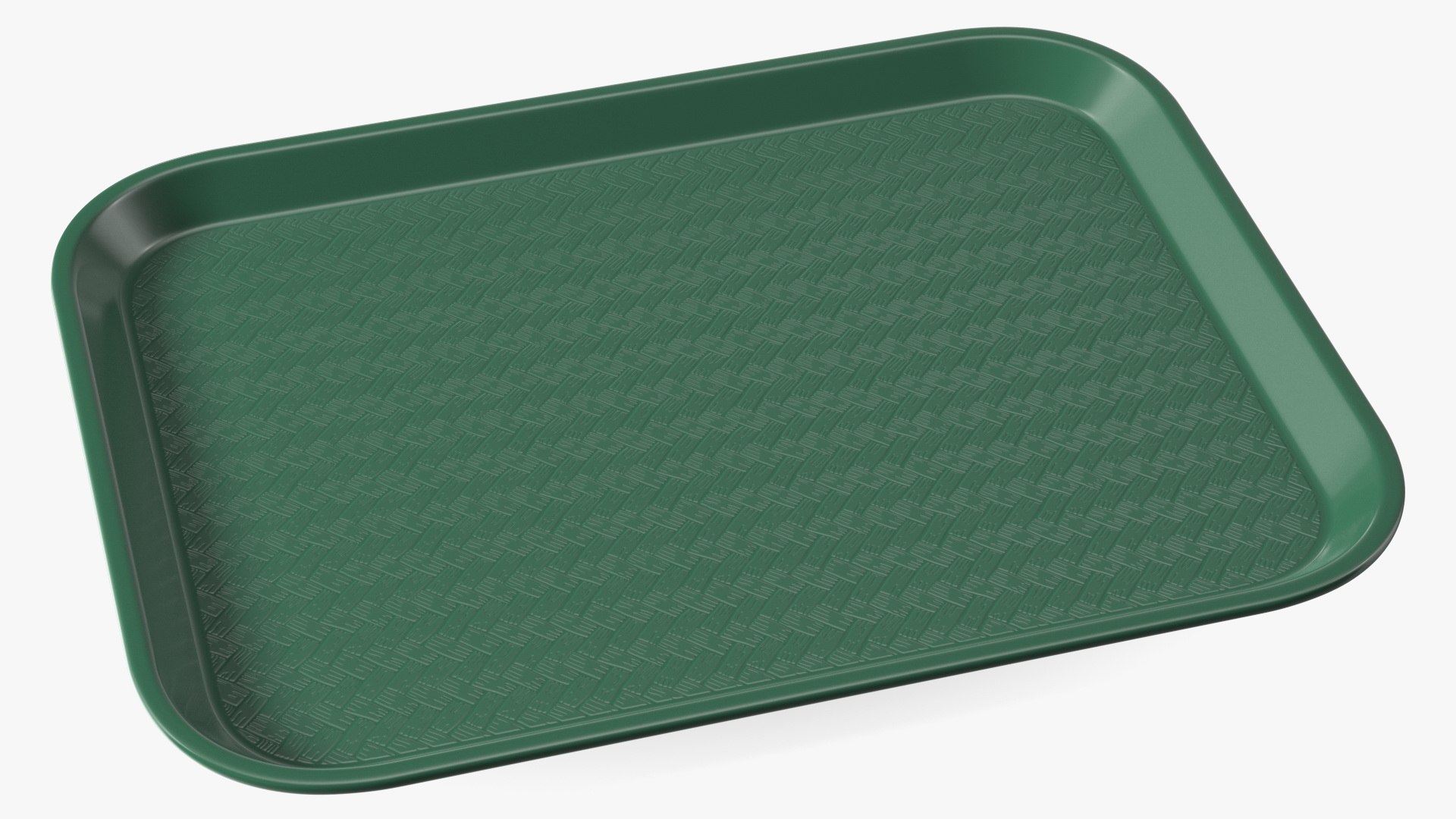 Plastic Fast Food Tray Green 3D Model - TurboSquid 1950857