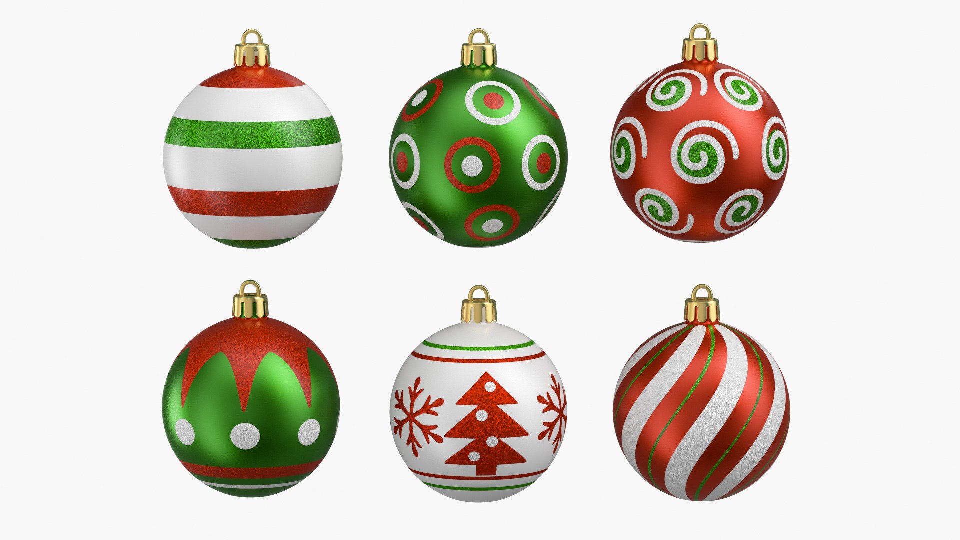Ornament Set V10 Model - TurboSquid 2302049