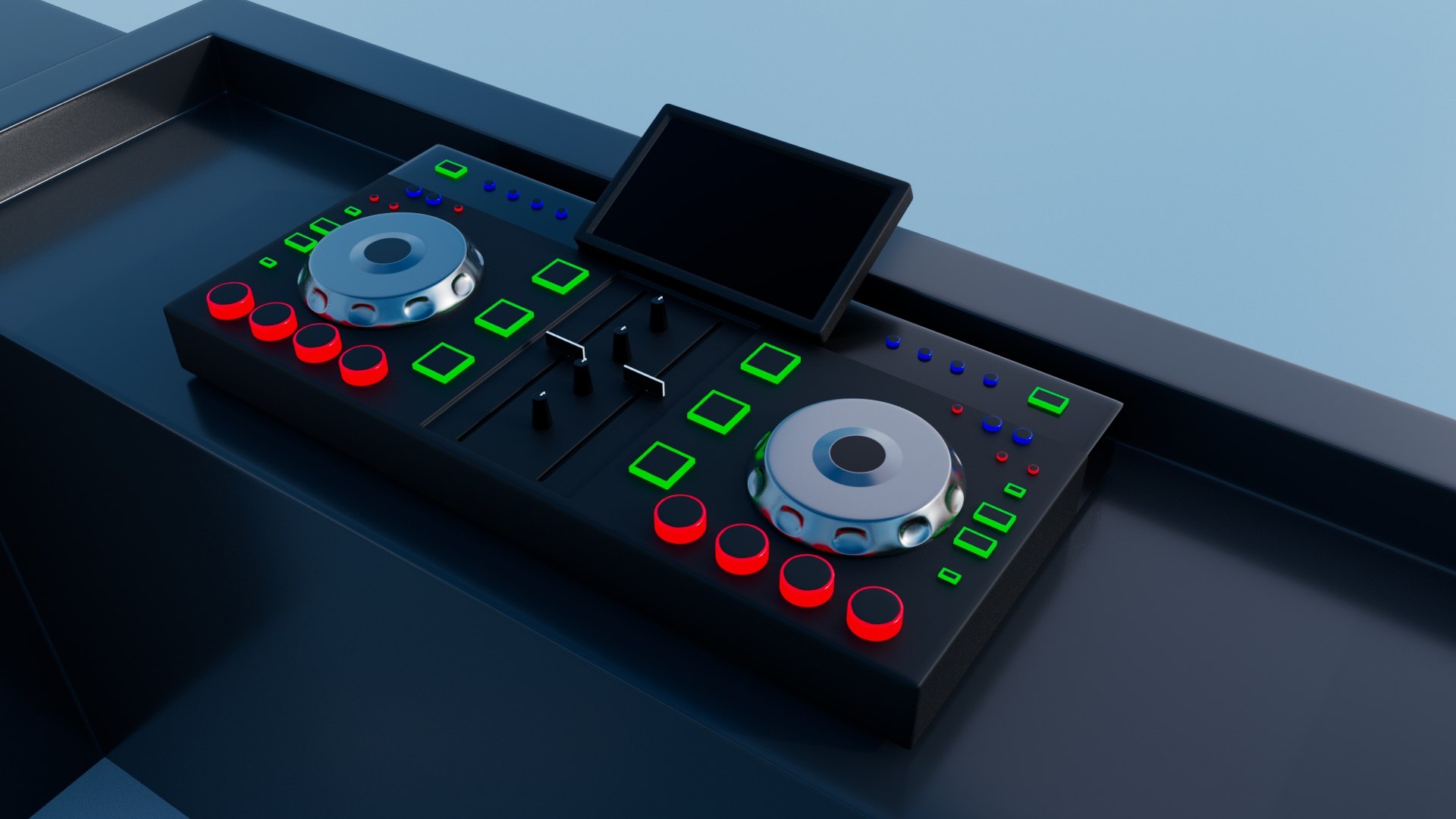 3D Model DJ Controller - TurboSquid 2014613