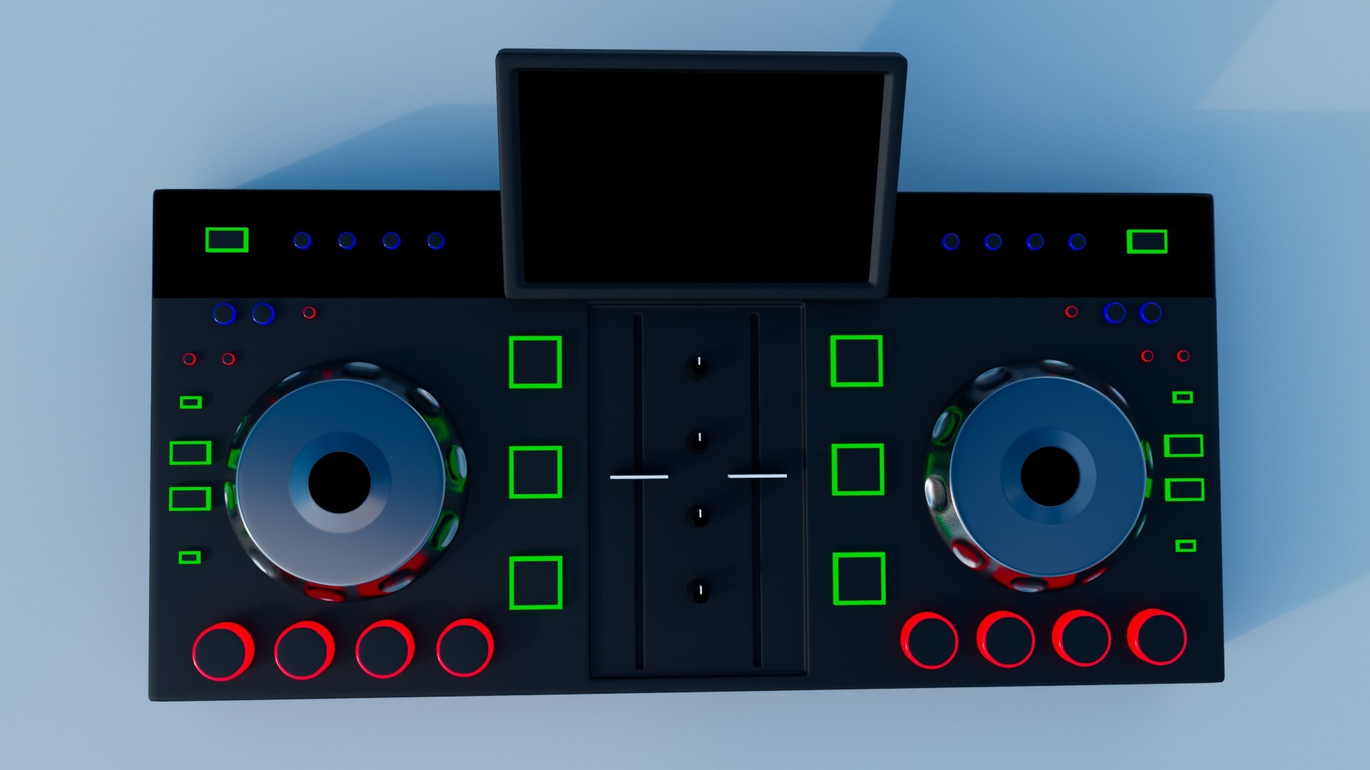 3D Model DJ Controller - TurboSquid 2014613