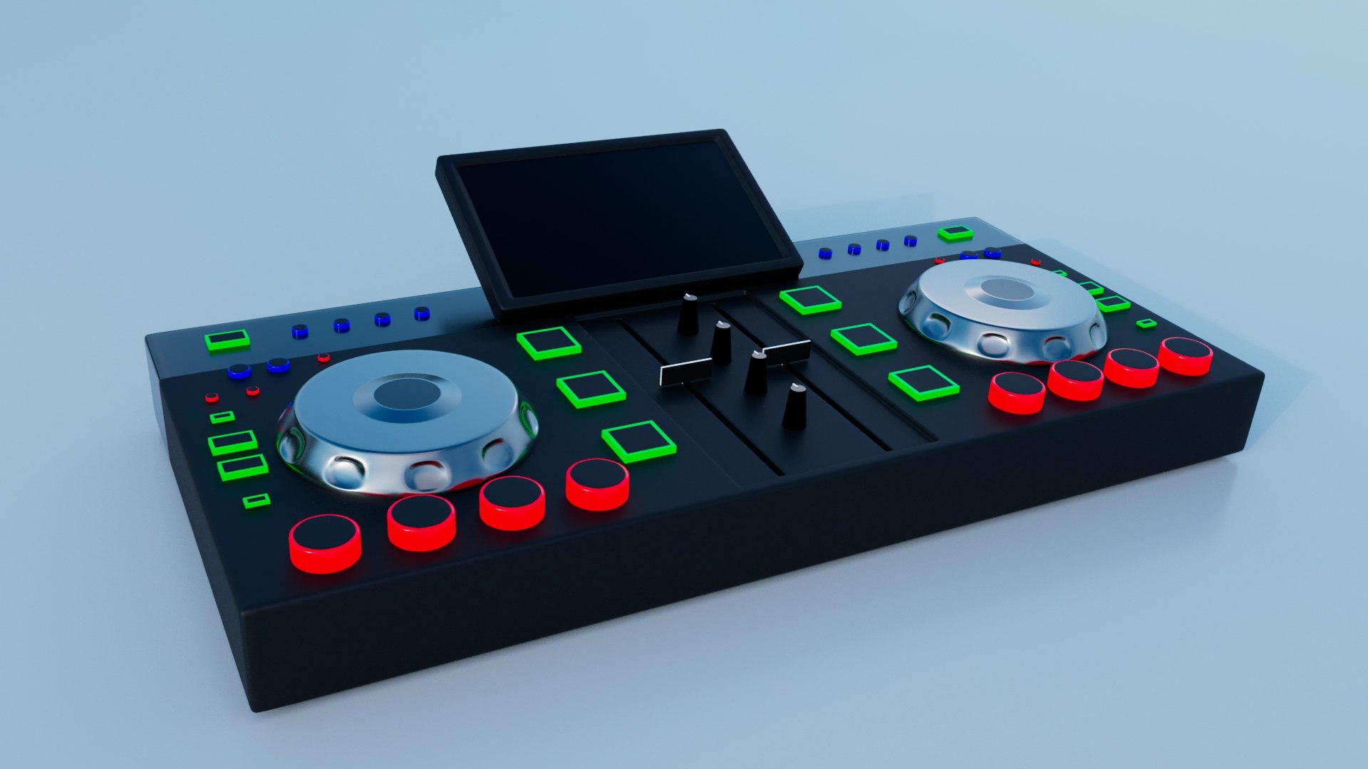 3D Model DJ Controller - TurboSquid 2014613