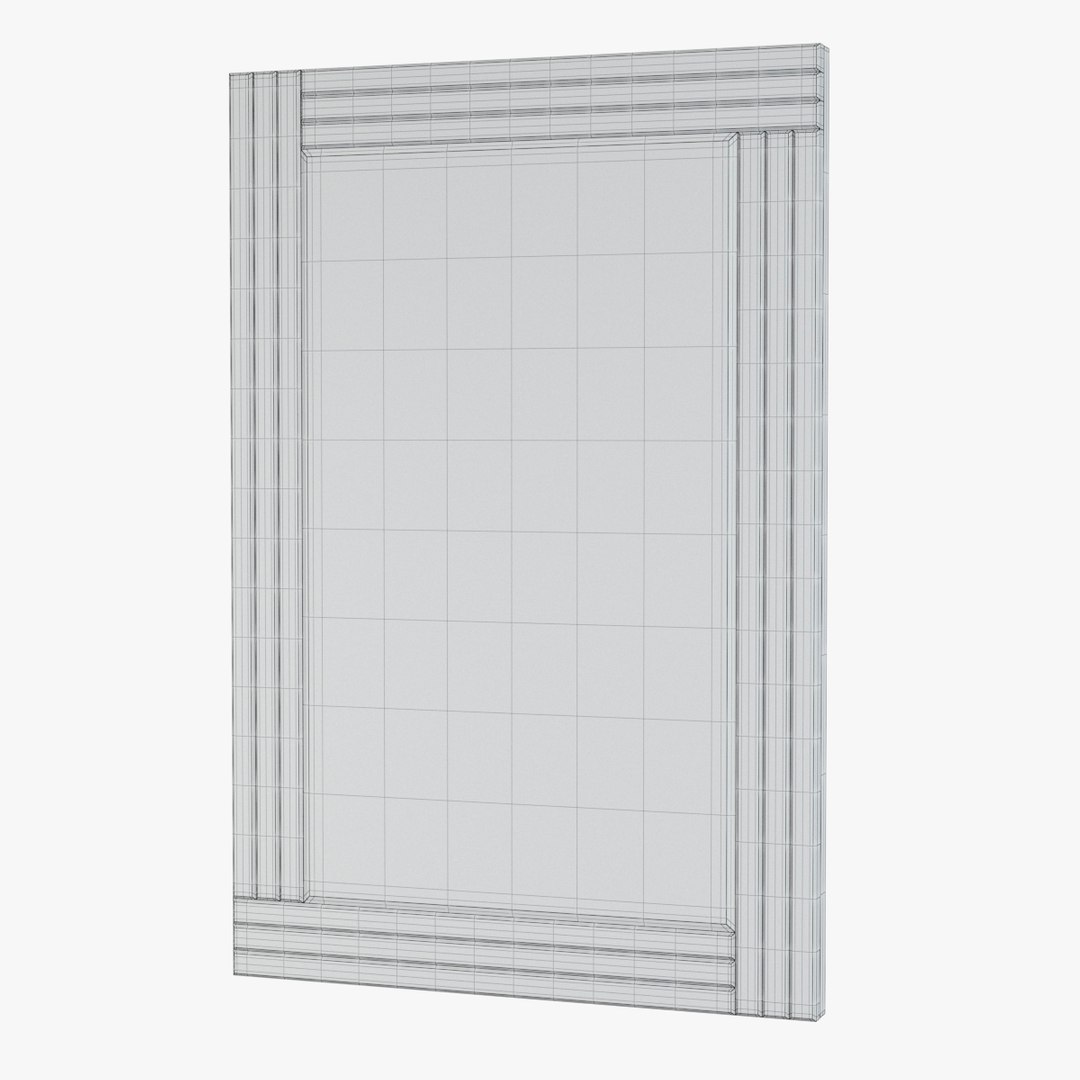 3D Mirrors Set 2 4 - TurboSquid 1403327