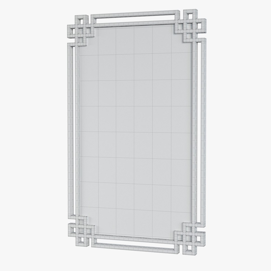 3D Mirrors Set 2 4 - TurboSquid 1403327