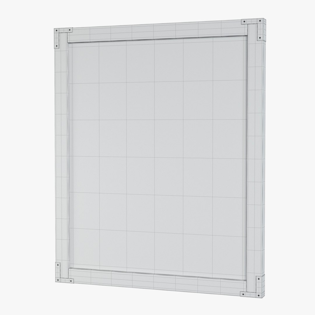 3D Mirrors Set 2 4 - TurboSquid 1403327