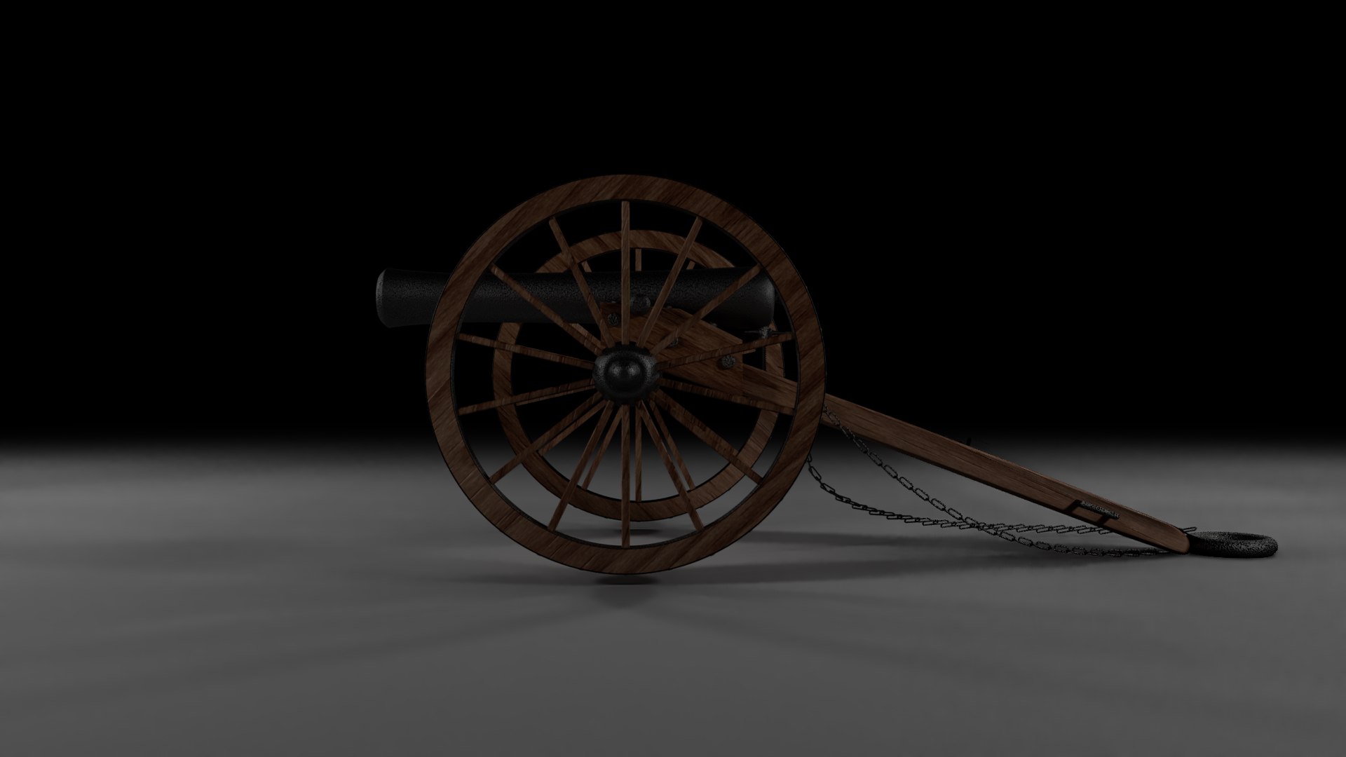 3D medieval field gun - - TurboSquid 1504852