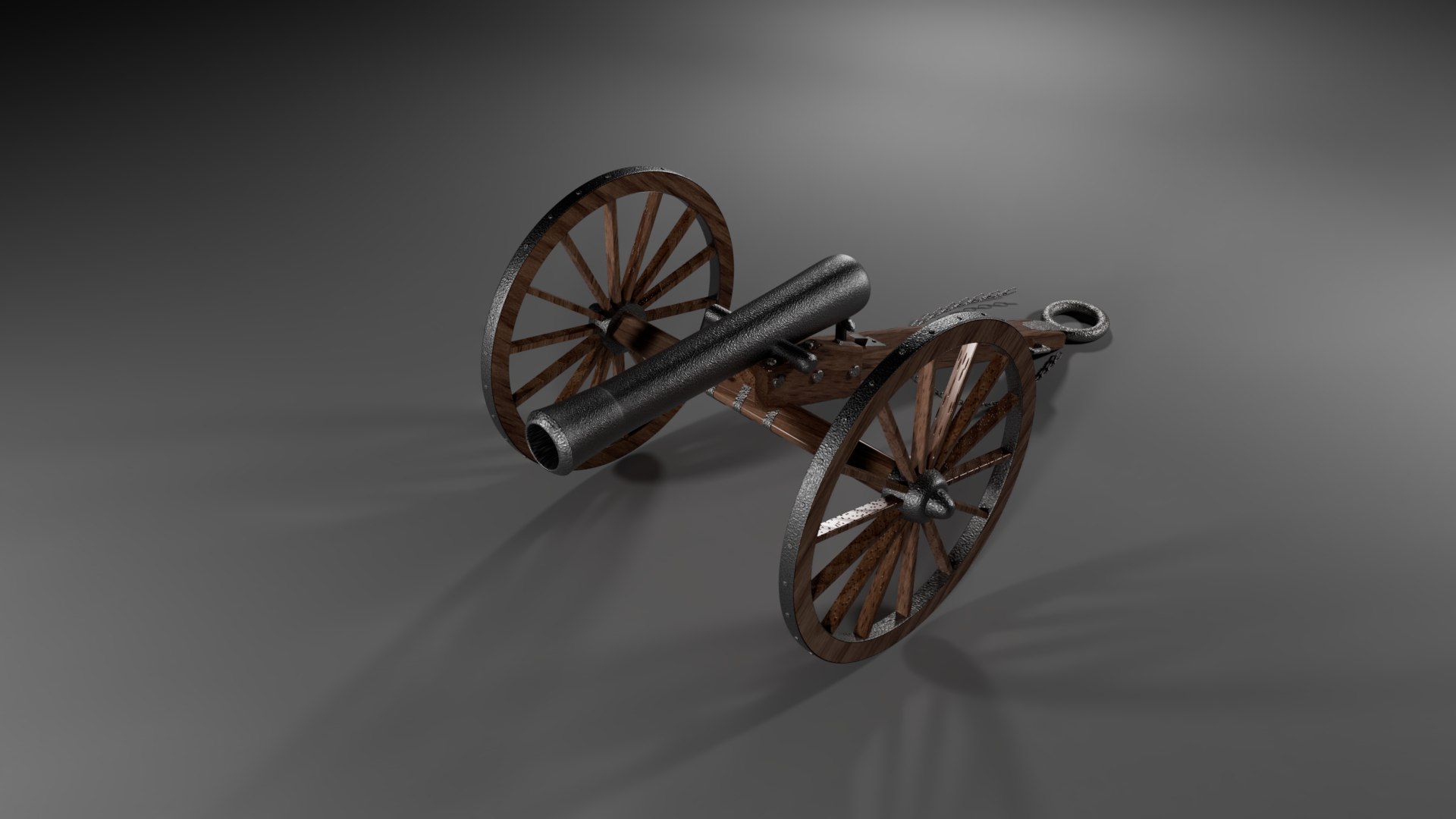 3D medieval field gun - - TurboSquid 1504852