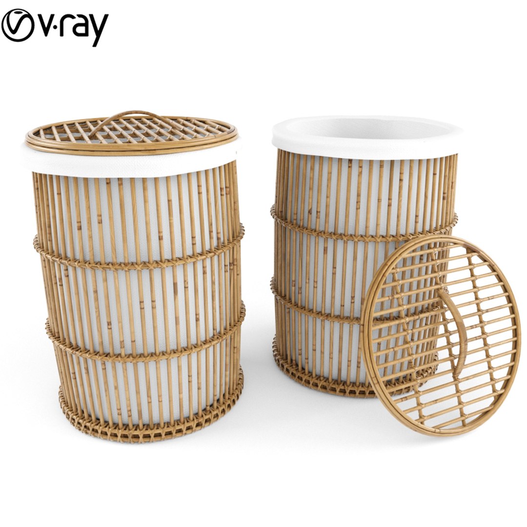 3D Libby Rattan Storage - TurboSquid 1604583