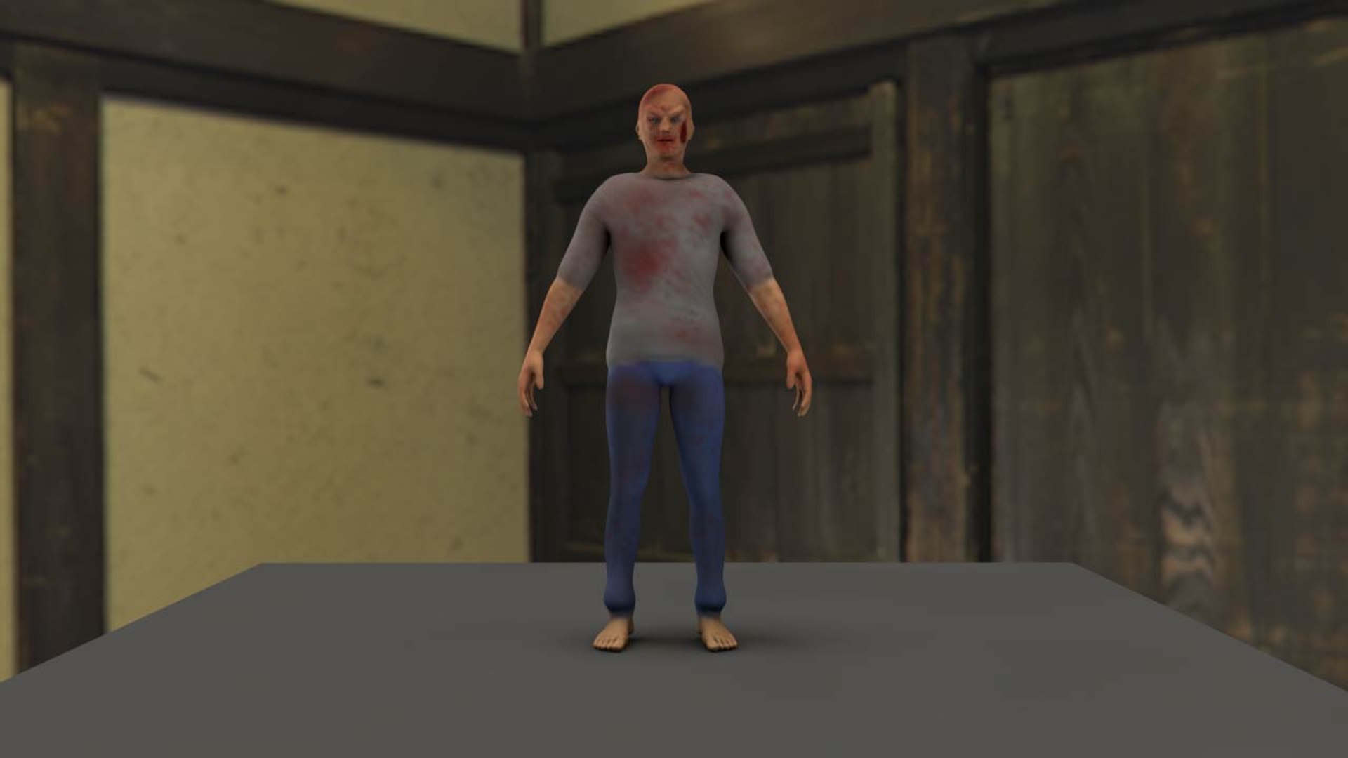 3d Zombie