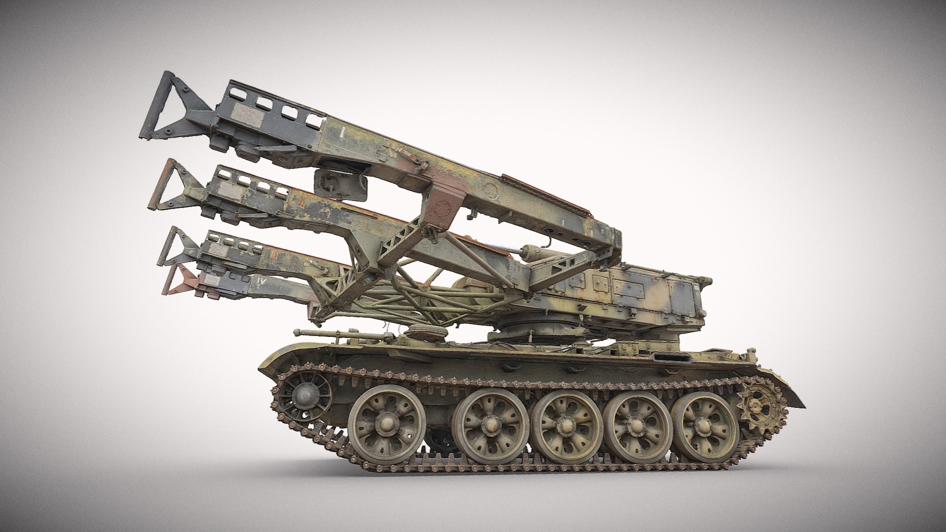 3D Self-Propelled Rocket Launcher S-125 Newa 02 - TurboSquid 2338399