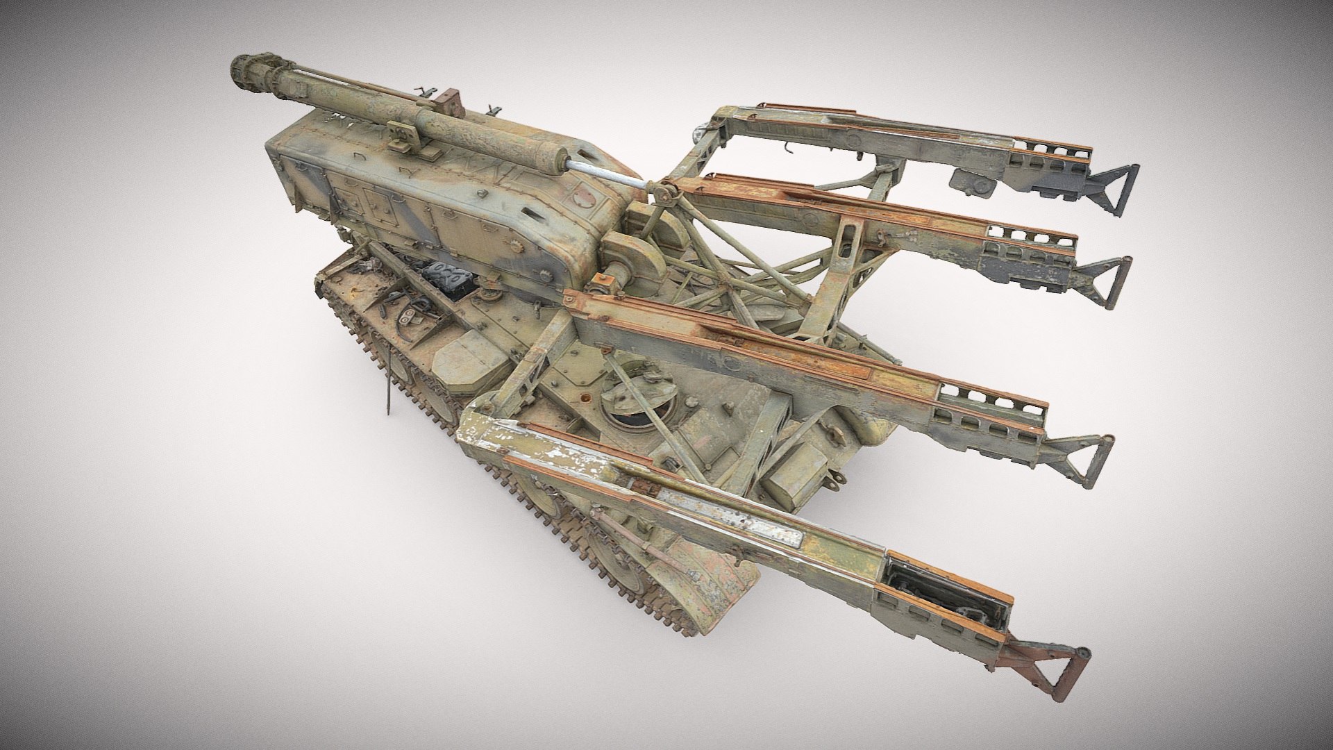 3D Self-Propelled Rocket Launcher S-125 Newa 02 - TurboSquid 2338399