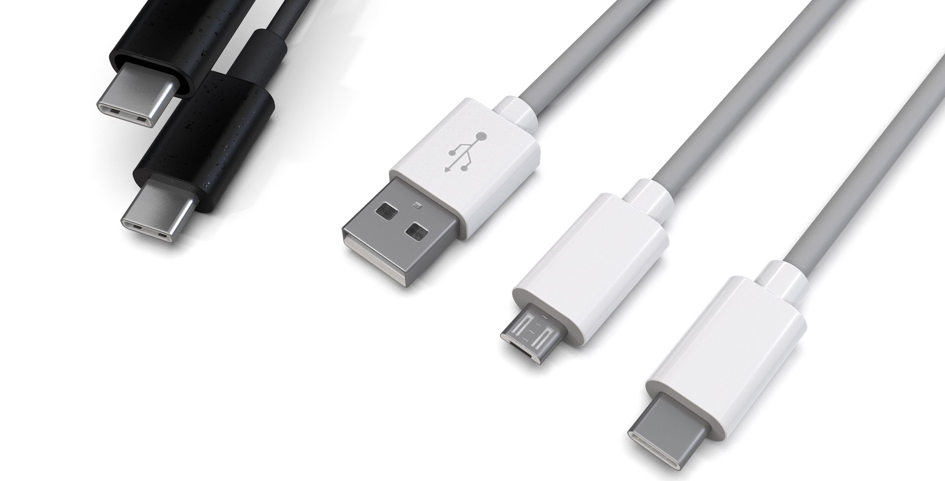 3D USB USBC MICRO USB Model - TurboSquid 1947063