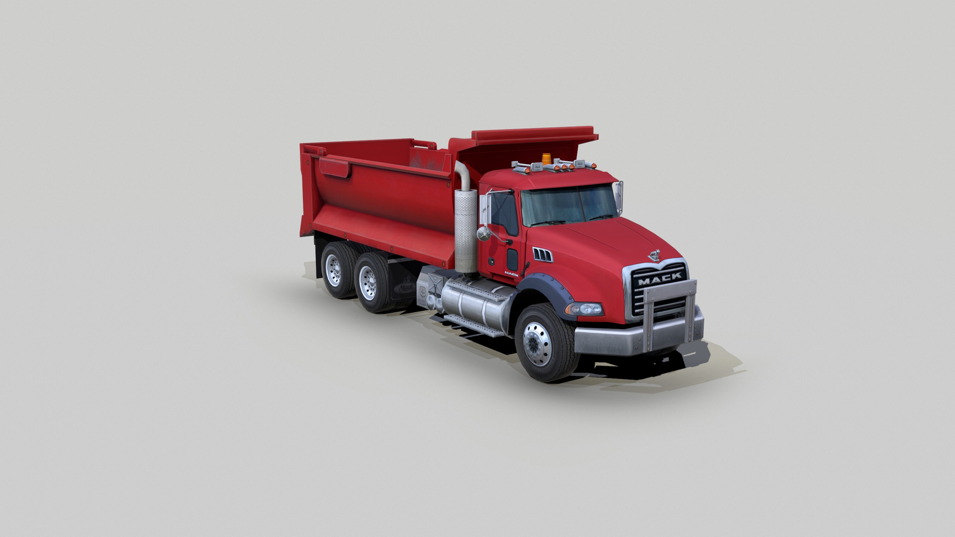 Mack GRANITE CT713 Dump Truck S09 2006 Model - TurboSquid 1905376