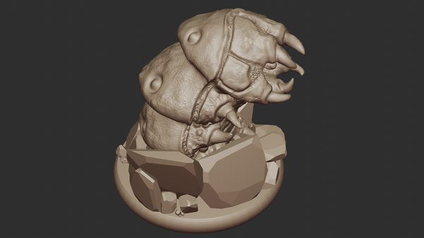 modelo 3d Modelo 3D de pieza Szikla Wormhead - TurboSquid 2138715