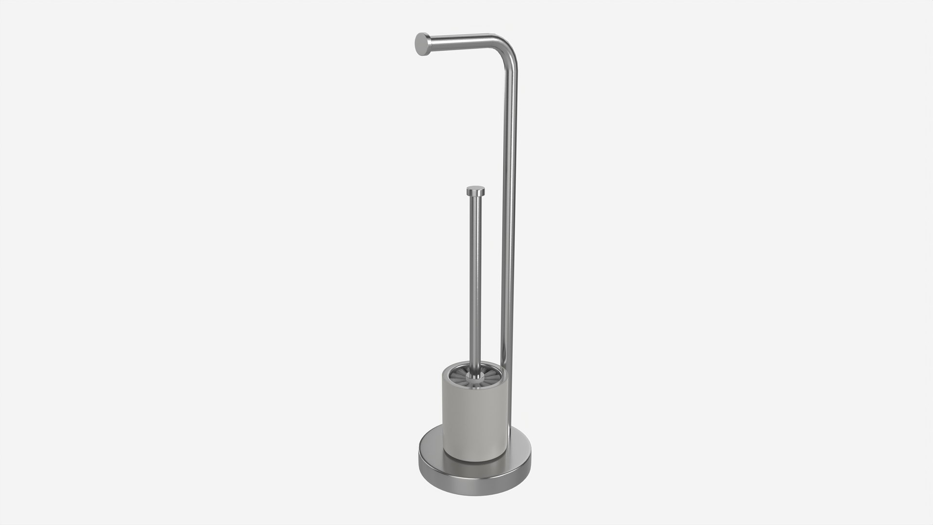 Toilet Brush With Stand Model - TurboSquid 2118988