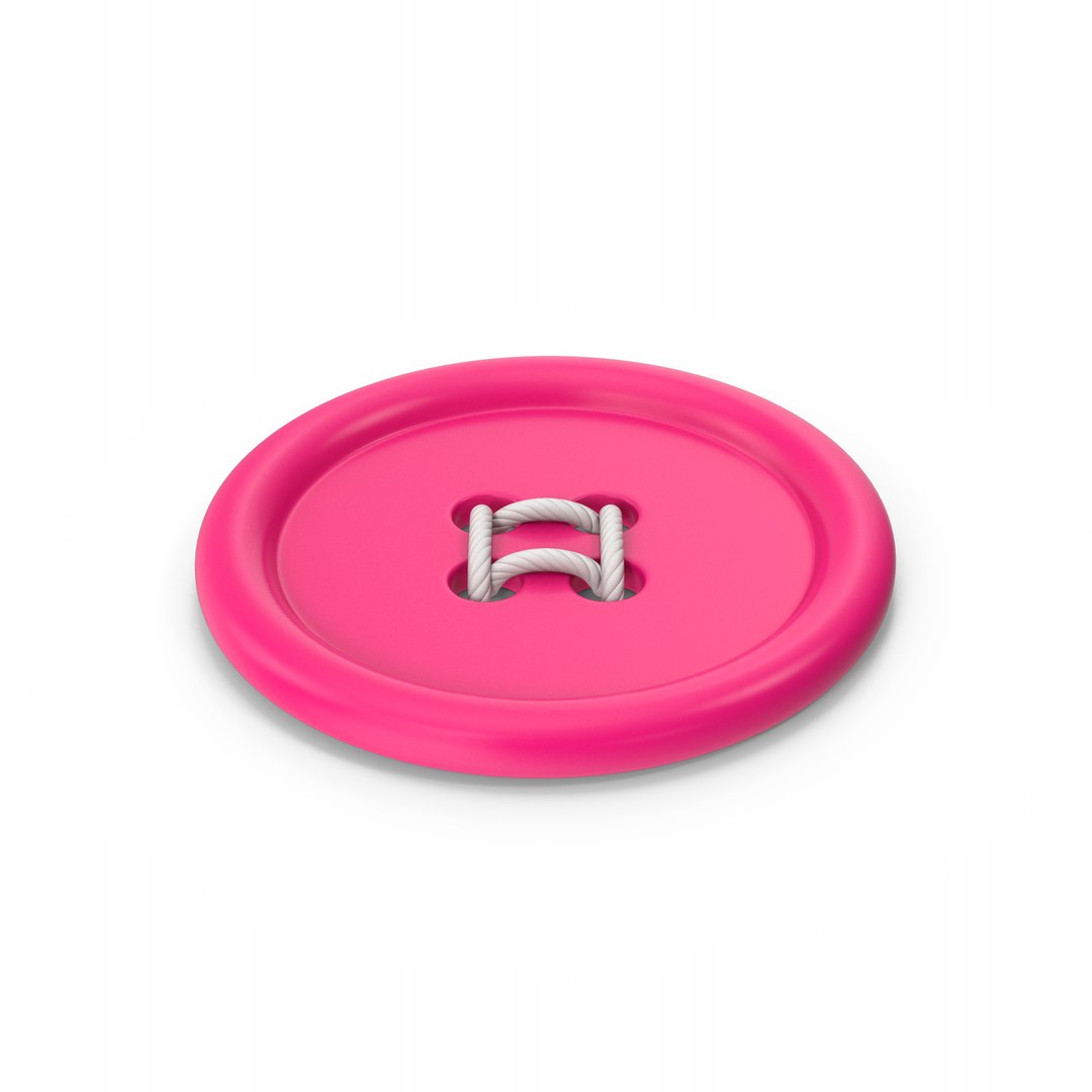 3D Cloth Button Model - TurboSquid 2228178
