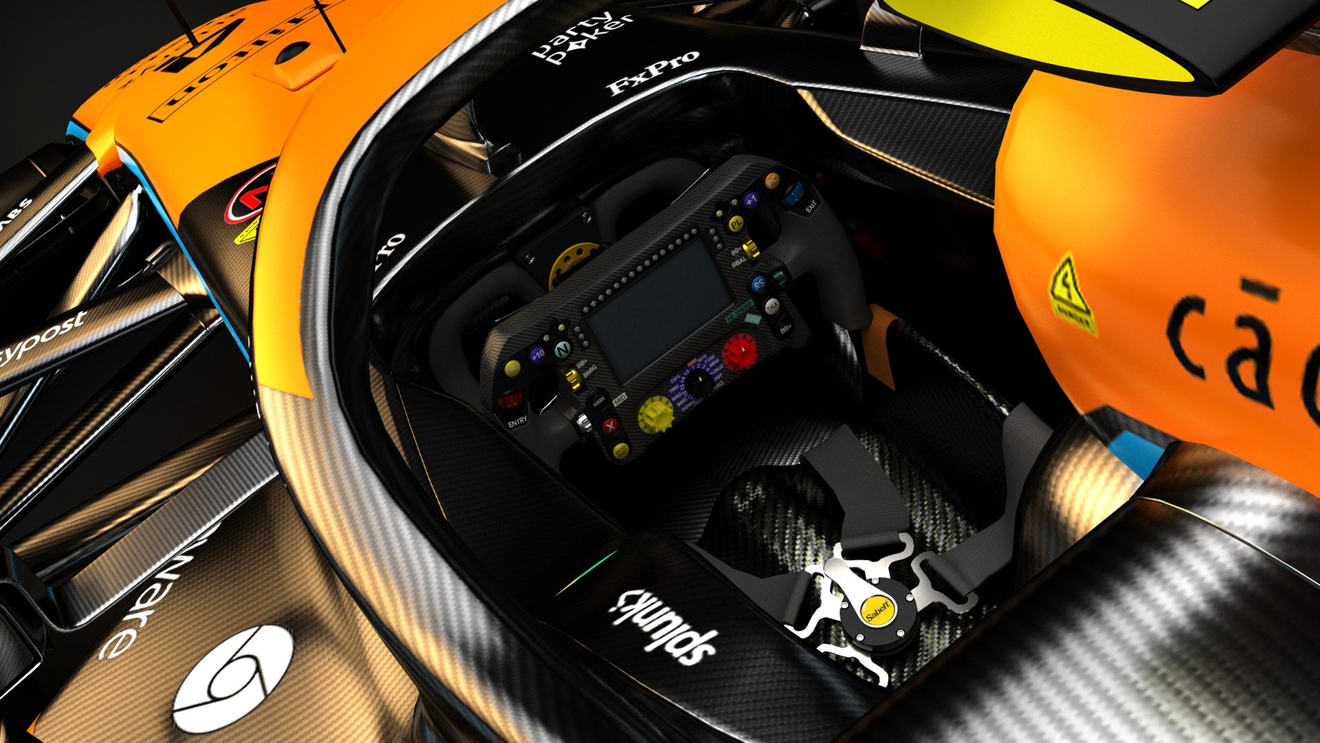 F1 Mclaren MCL60 Season 2023 3D - TurboSquid 2044145