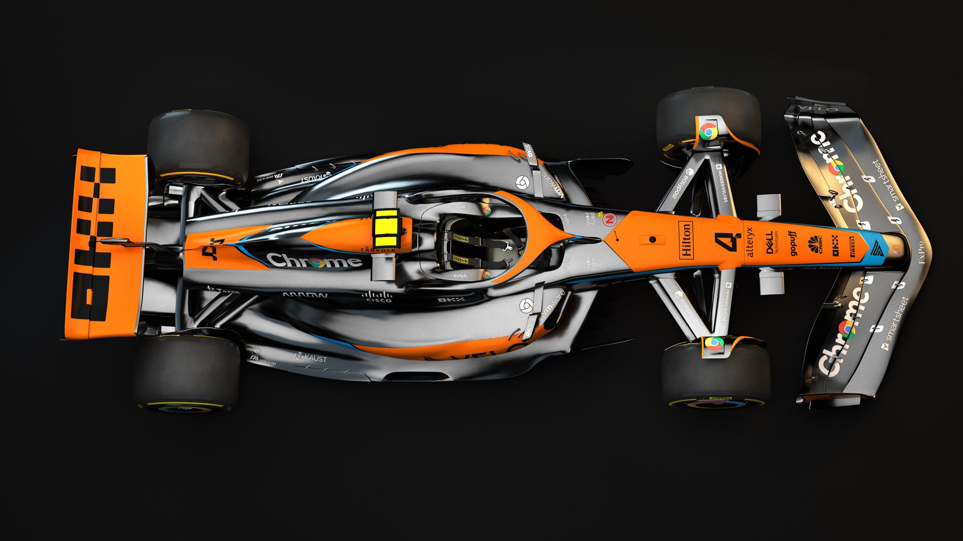 F1 Mclaren MCL60 Season 2023 3D - TurboSquid 2044145