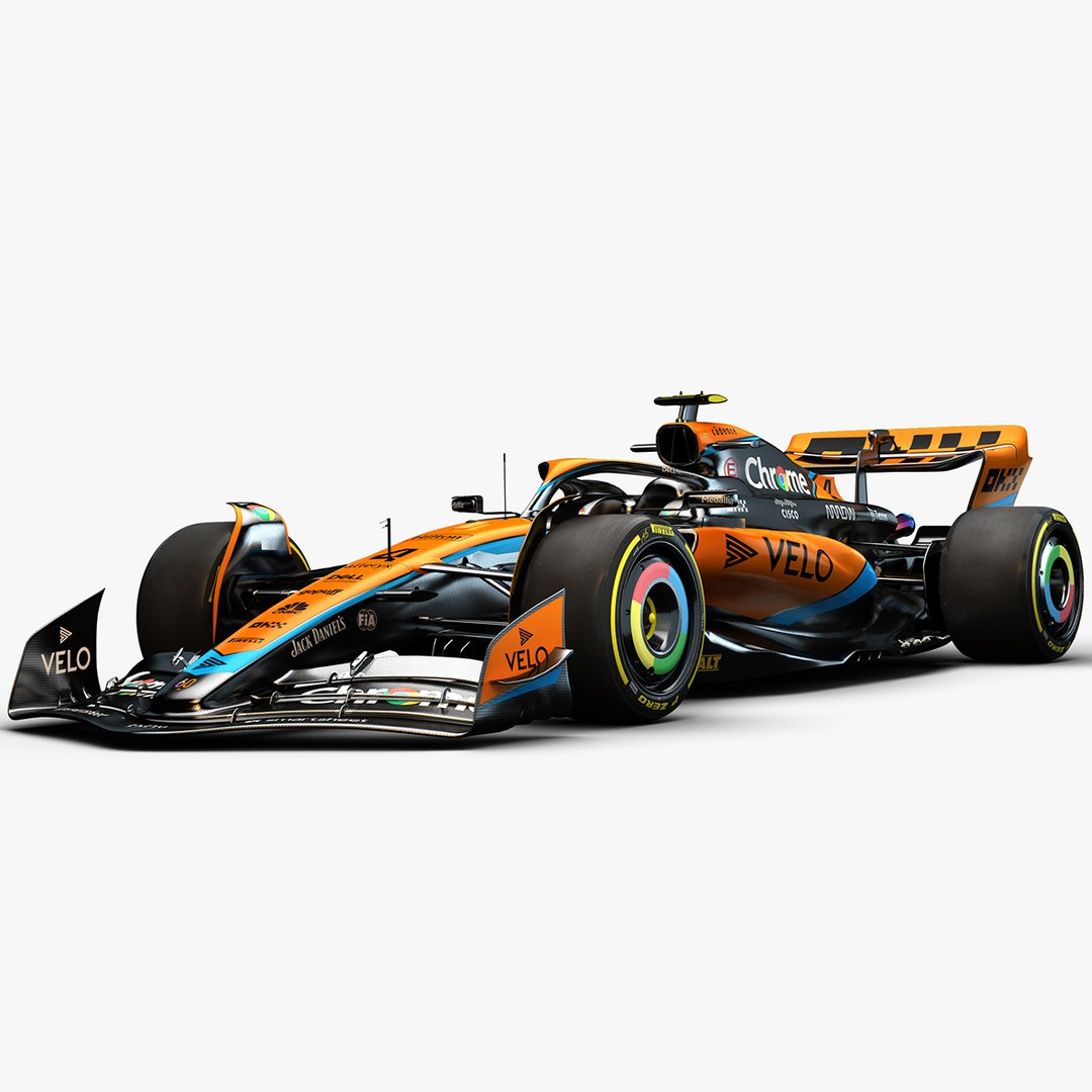 F1 Mclaren MCL60 season 2023 3D - TurboSquid 2044145