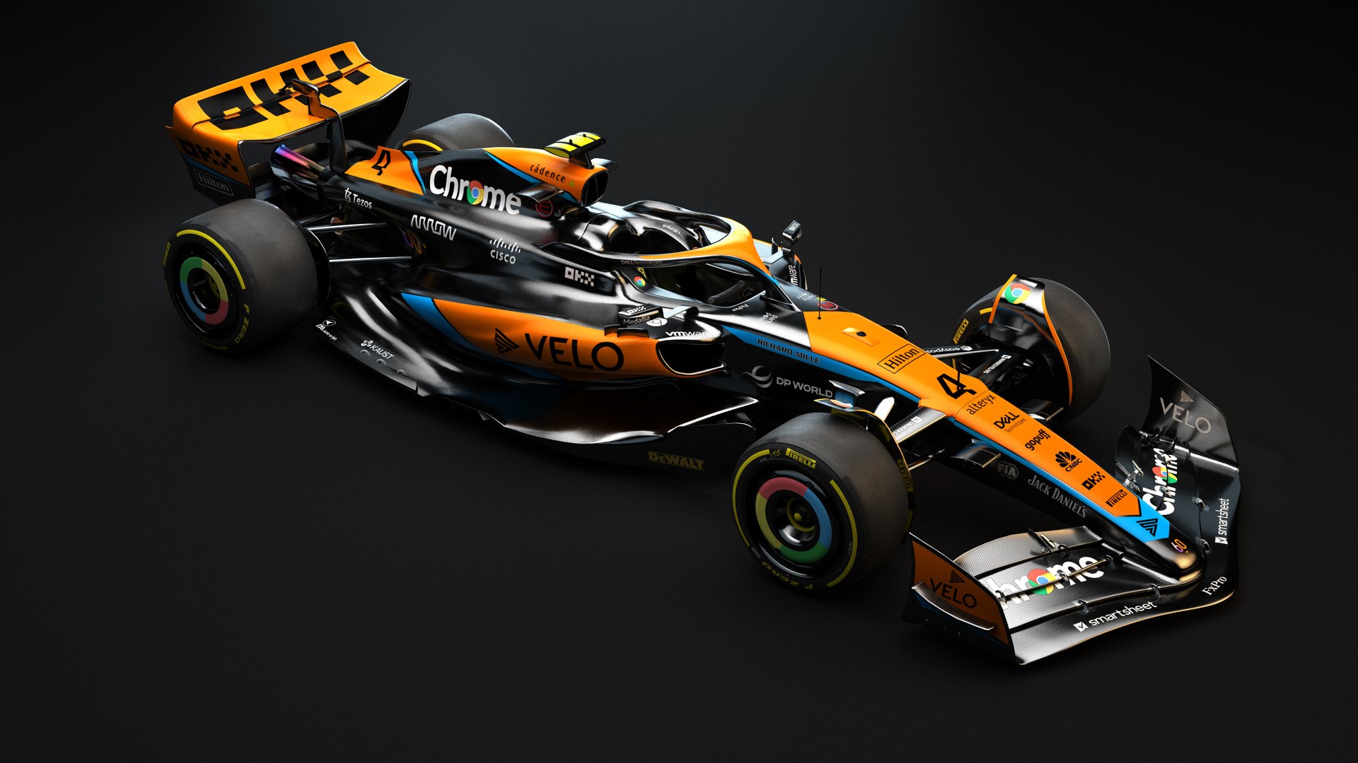 F1 Mclaren MCL60 Season 2023 3D - TurboSquid 2044145