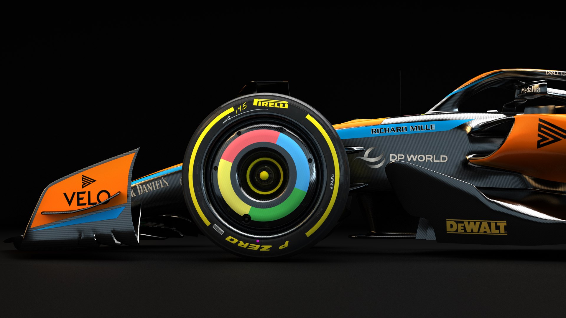 F1 Mclaren MCL60 Season 2023 3D - TurboSquid 2044145
