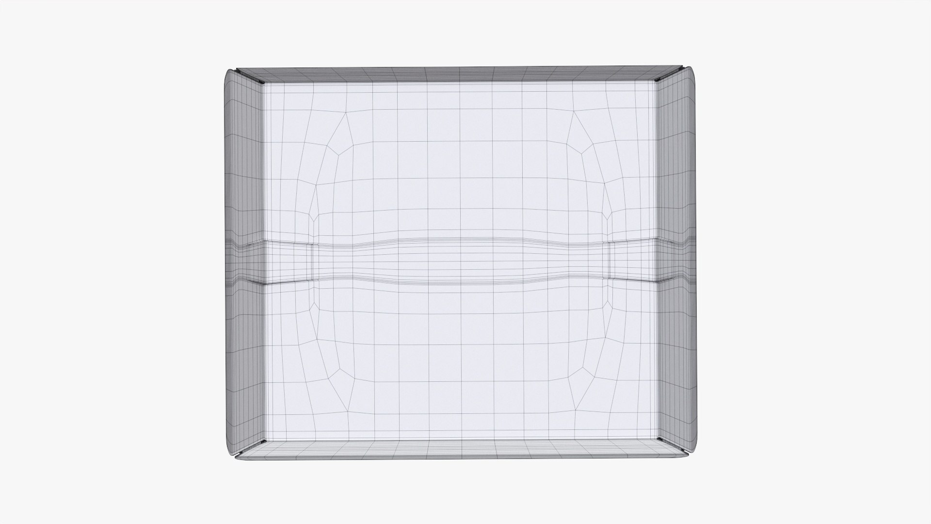 3D Fast Food Paper Box 02 Model - TurboSquid 1725179