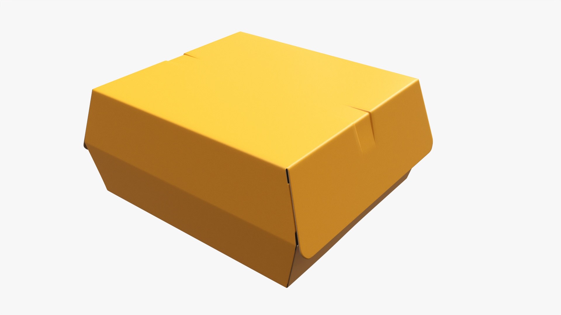 3D Fast Food Paper Box 02 Model - TurboSquid 1725179