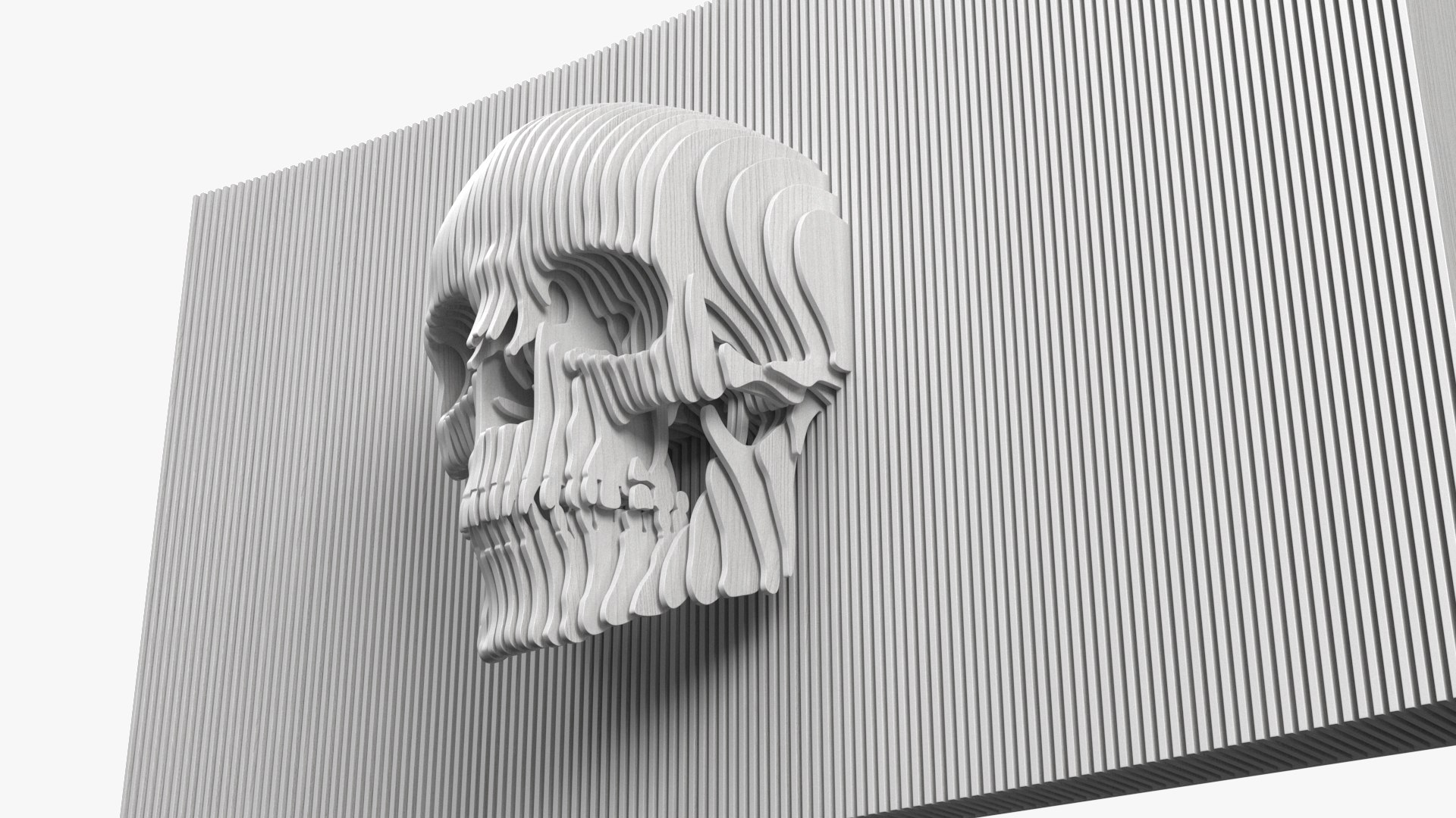 3D Parametric Wooden Scull Set Model - TurboSquid 2371516