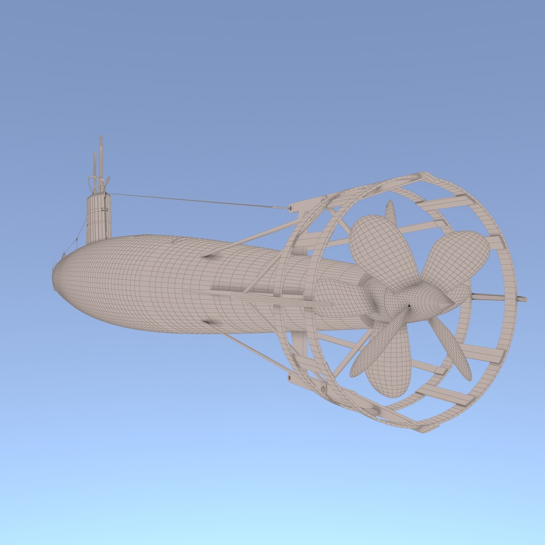 3D Japanese Ko-hyoteki Submarine - TurboSquid 1243274