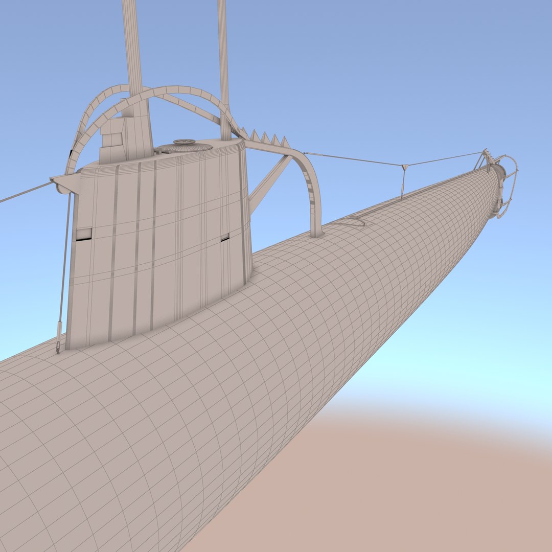 3D Japanese Ko-hyoteki Submarine - TurboSquid 1243274