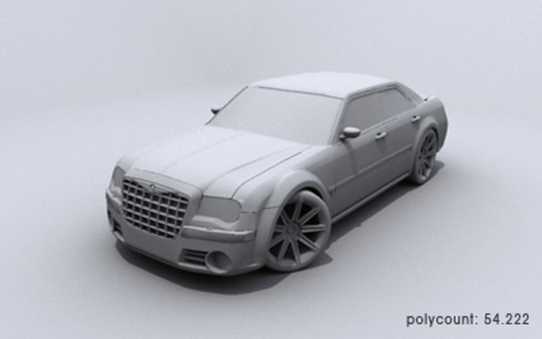 Chrysler Environment 3d Model