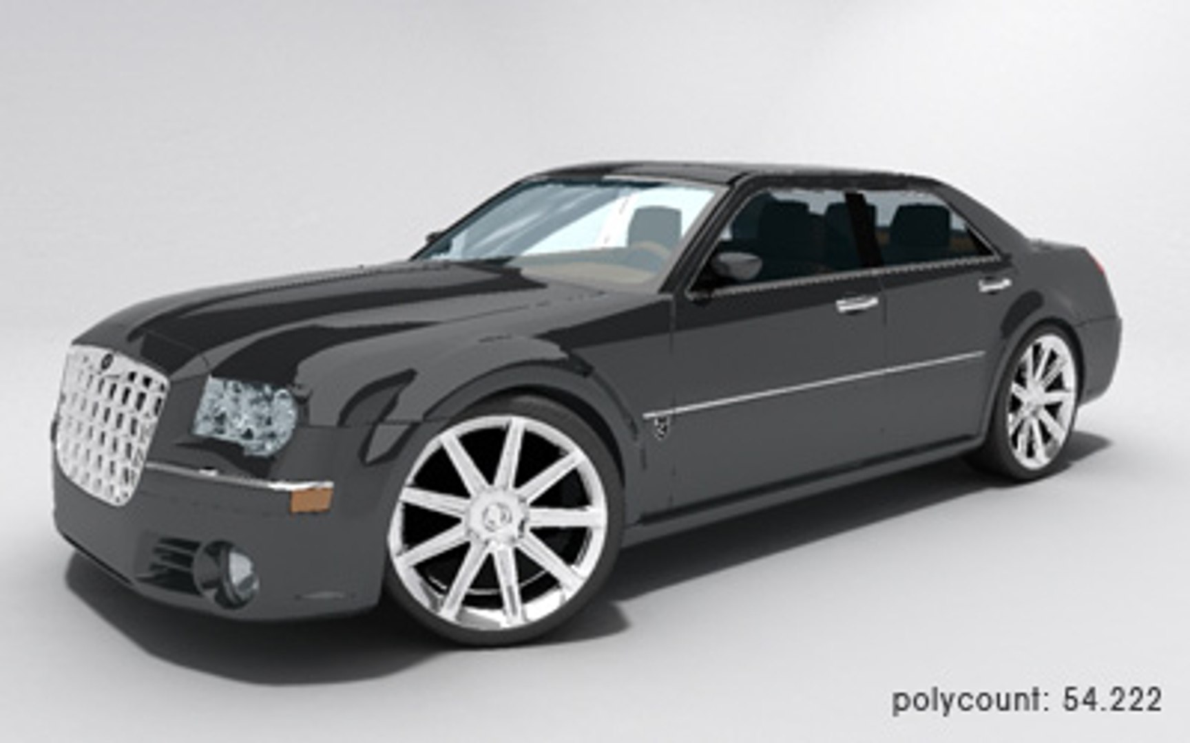 Chrysler Environment 3d Model