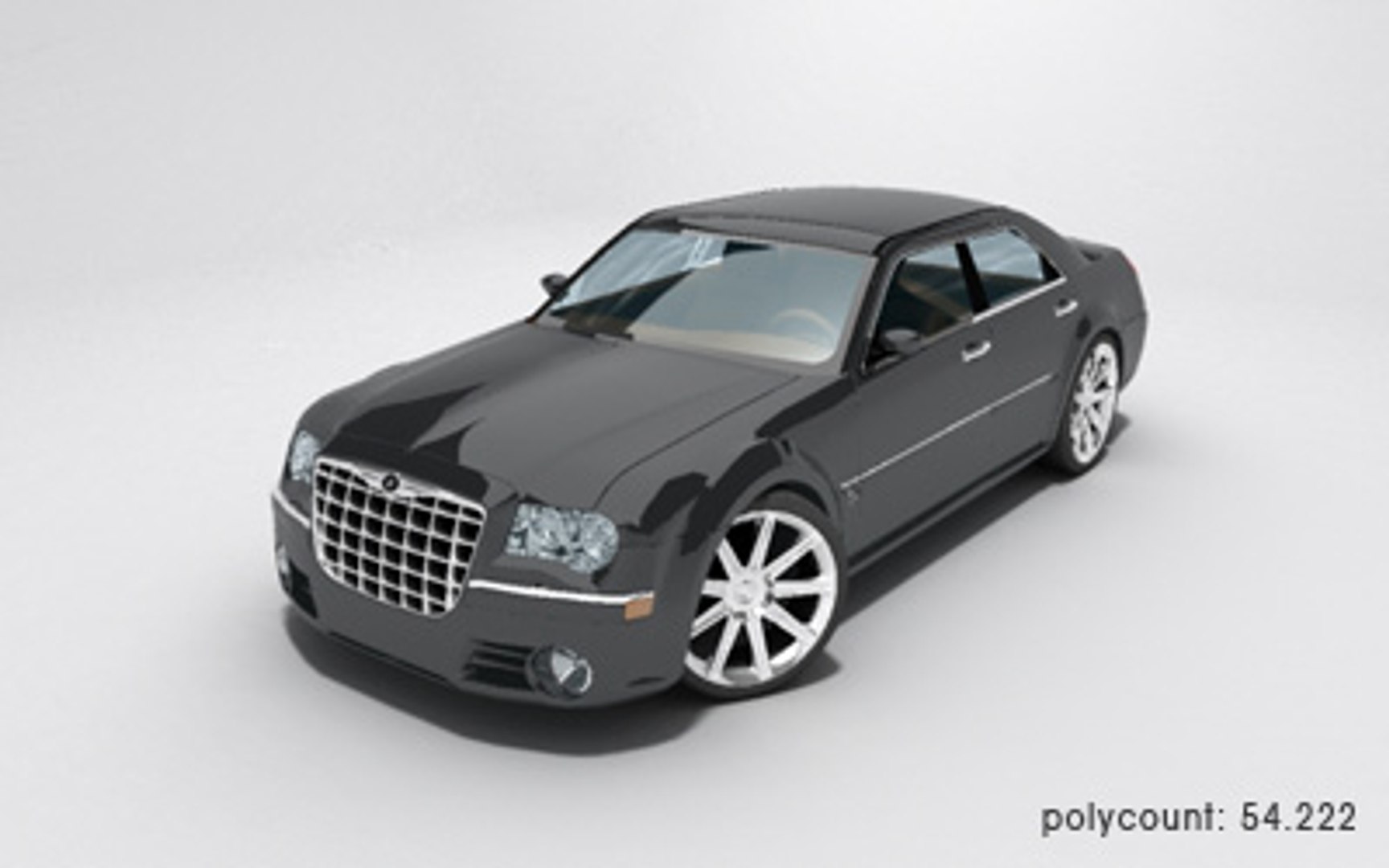 Chrysler Environment 3d Model
