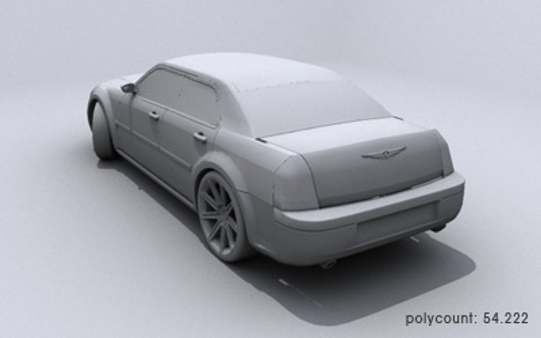Chrysler Environment 3d Model