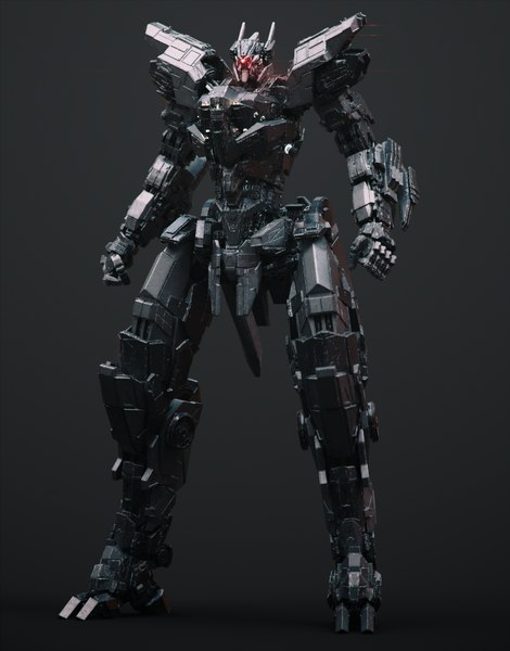 3D модель Lythos Mecha - TurboSquid 1958112