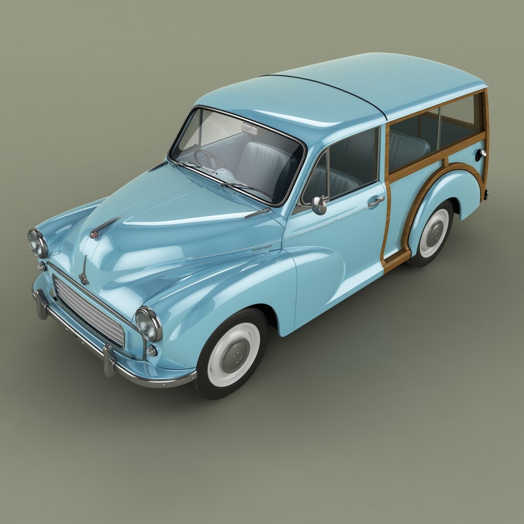 3D Morris Minor Traveller - TurboSquid 2094690