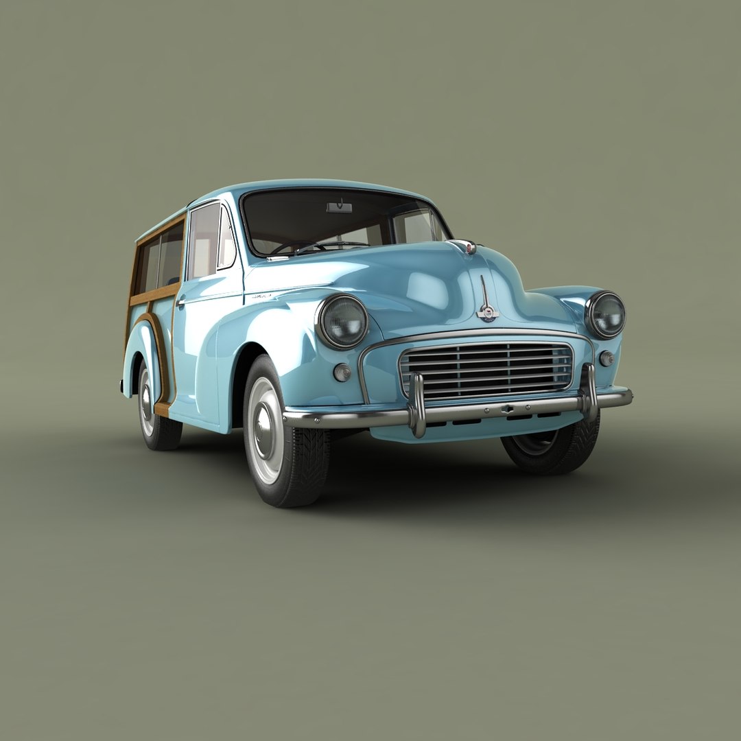 3D Morris Minor Traveller - TurboSquid 2094690