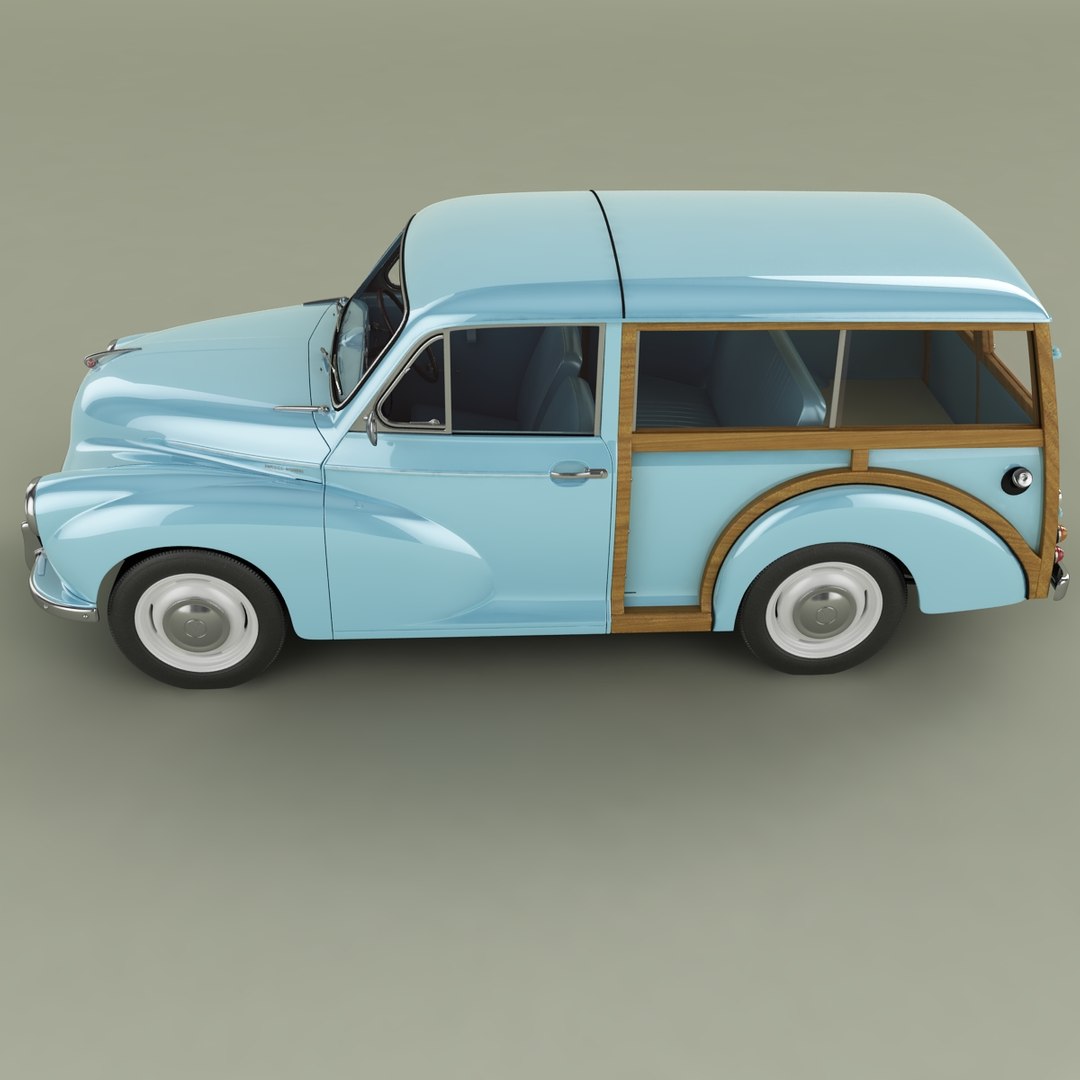 3D Morris Minor Traveller - TurboSquid 2094690