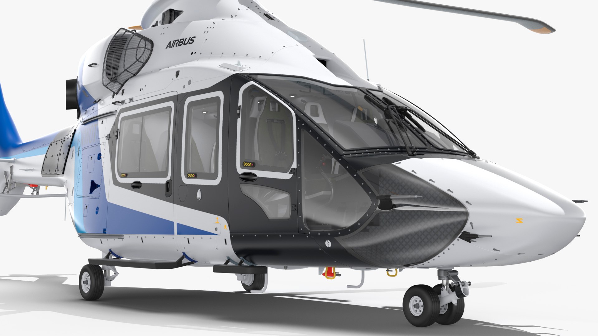 3D Model Civil Helicopter Airbus H160 Rigged - TurboSquid 1987309