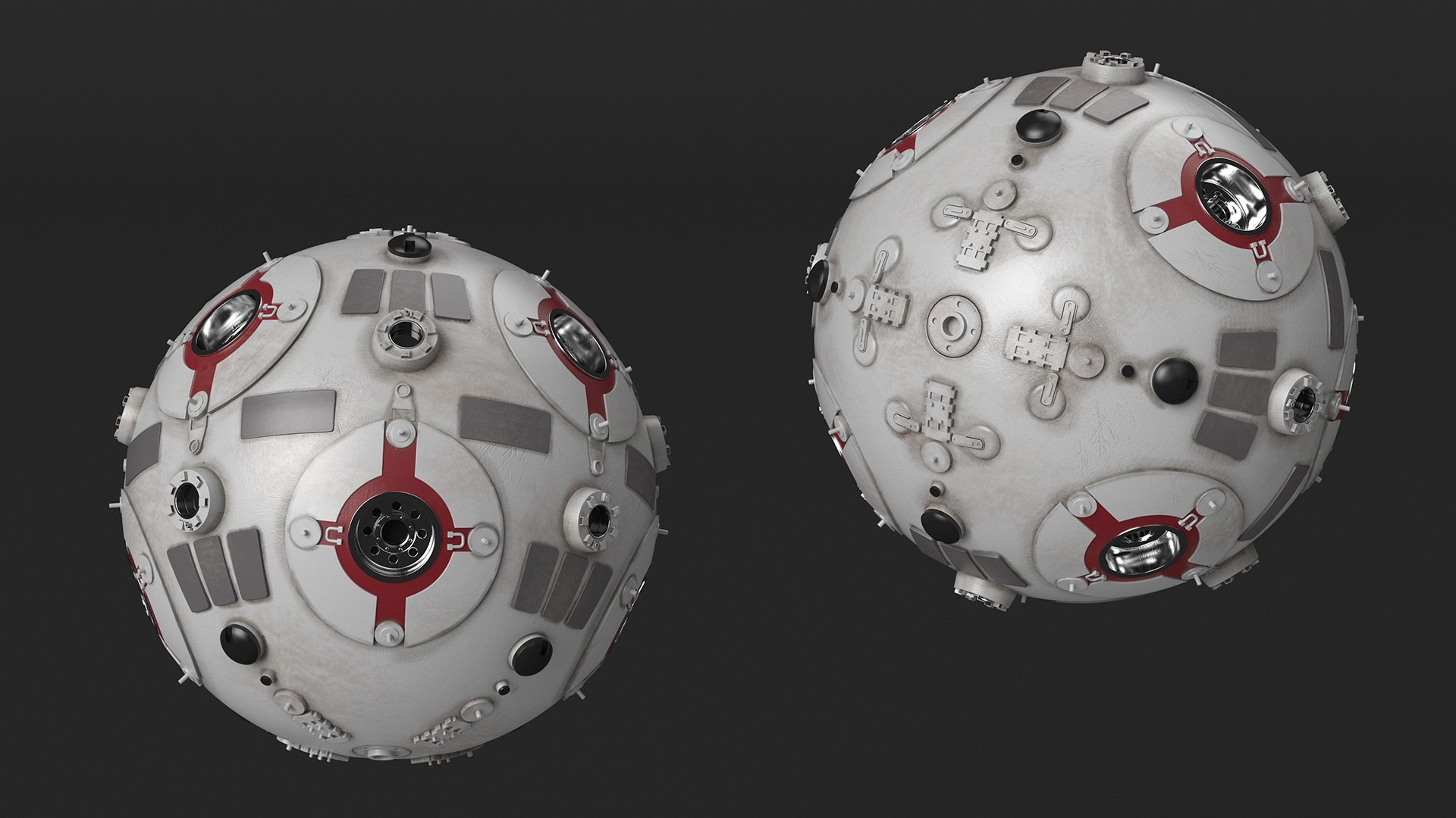 Floating Jedi Marksman-H Combat Training Remote 3D Model - TurboSquid ...
