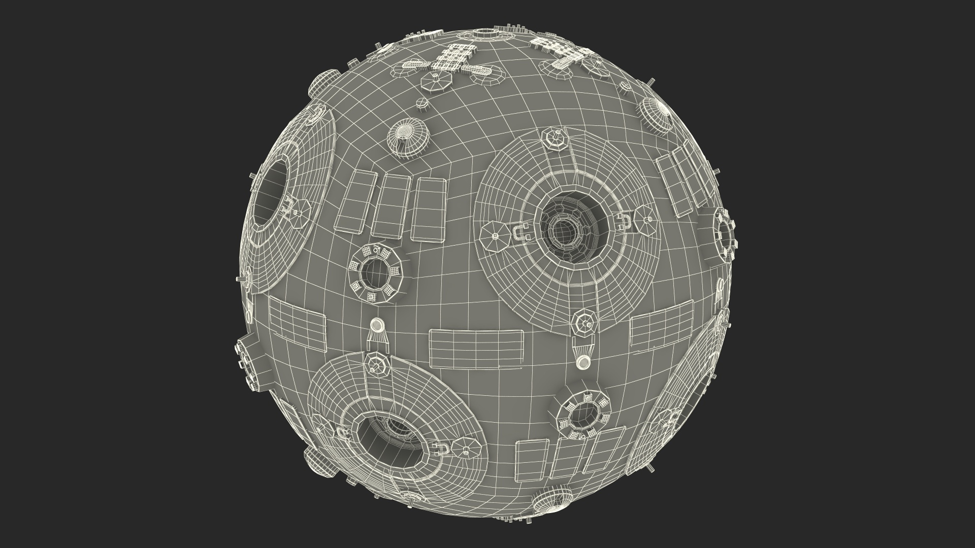 Floating Jedi Marksman-H Combat Training Remote 3D Model - TurboSquid ...