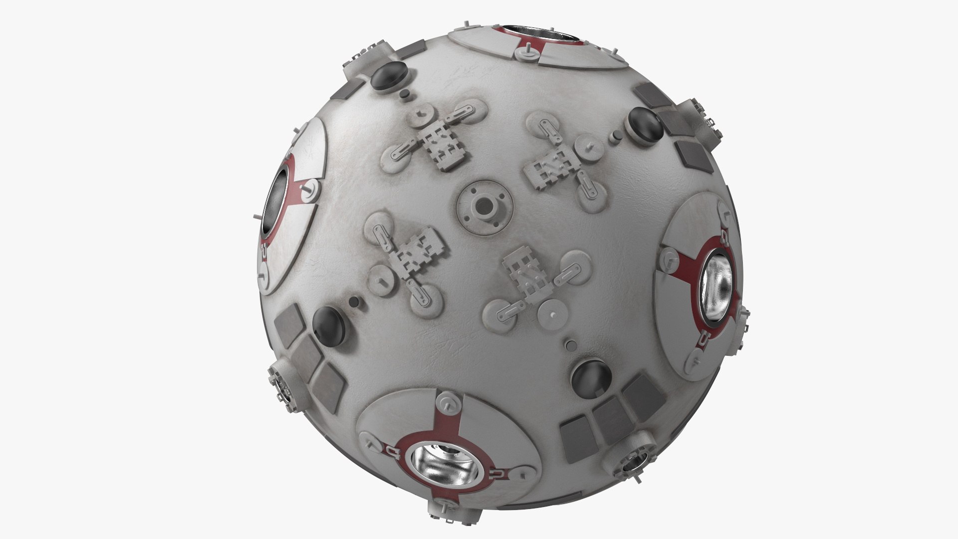 Floating Jedi Marksman-H Combat Training Remote 3D Model - TurboSquid ...