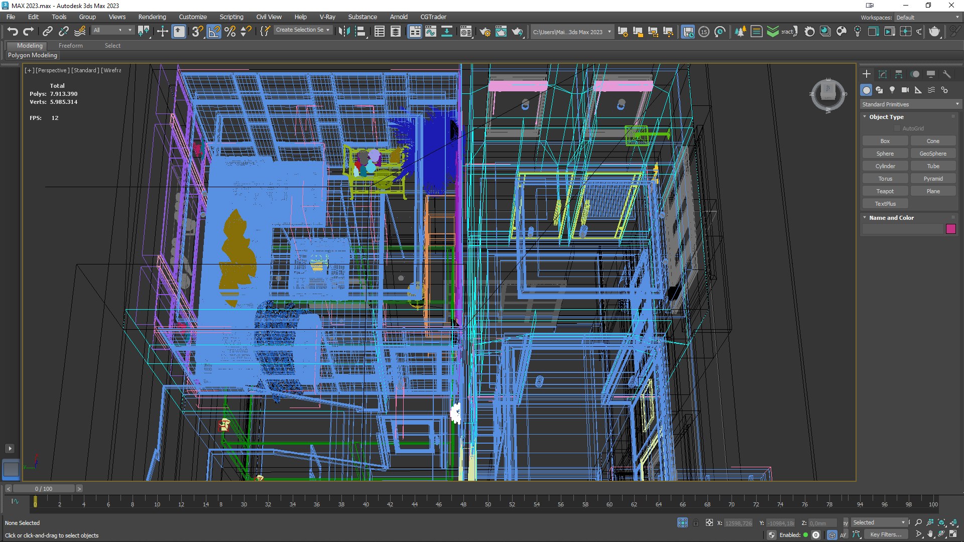 Entertainment Of House 01 - HanhCT - MAX FBX OBJ SKP DAE Simlab 3D Model - TurboSquid 2226189